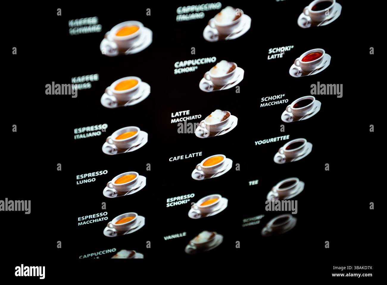 Sinsheim, Germany. 12th May, 2025. A number of different hot drinks can ...