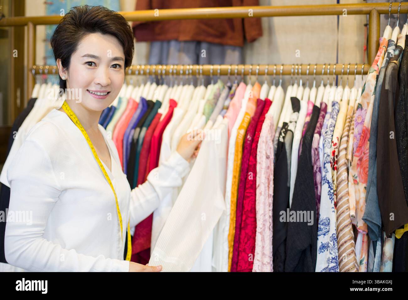 Chinese female fashion designer Stock Photo - Alamy