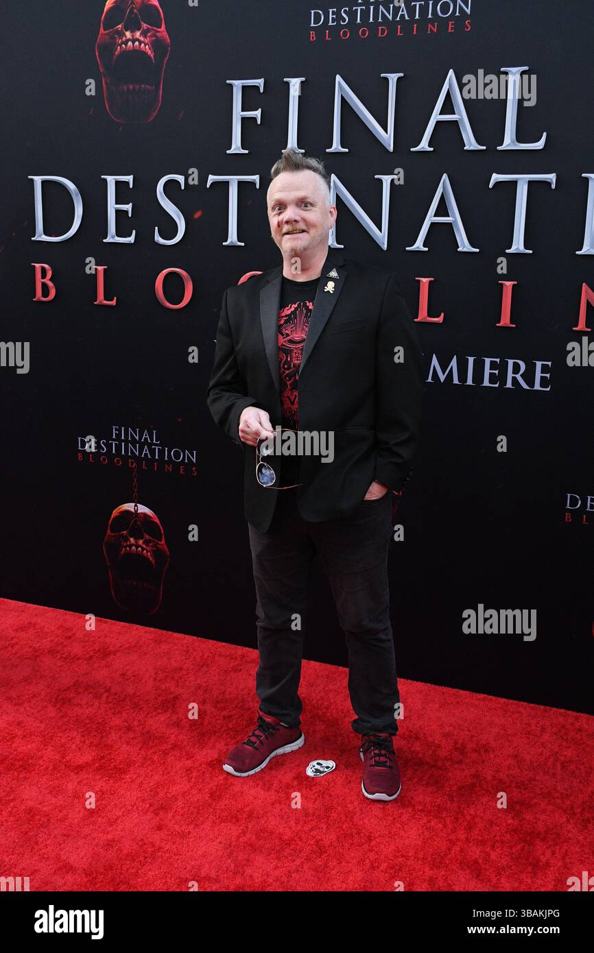 Los Angeles, California, USA 12th May 2025 Actor Justin Welborn attends ...