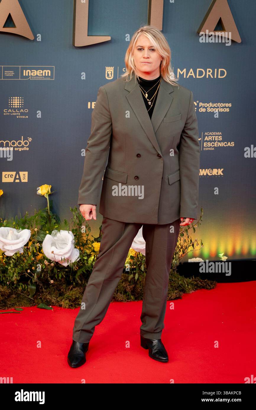 Madrid, Spain. 12th May, 2025. Rocio Saiz attends to Photocall Premios ...