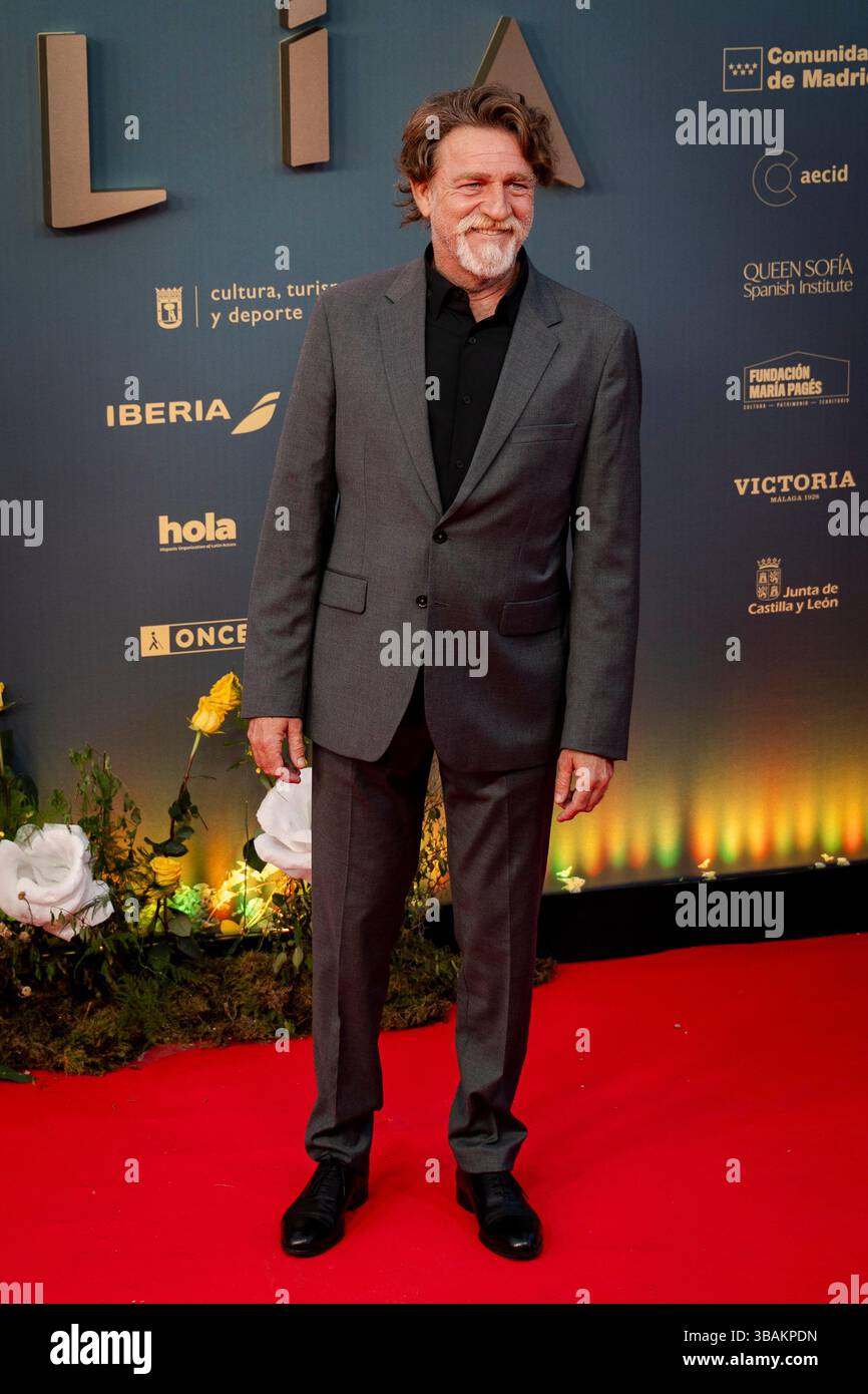Madrid, Spain. 12th May, 2025. Juanjo Artero attends to Photocall Premios Talia at Plaza de ...
