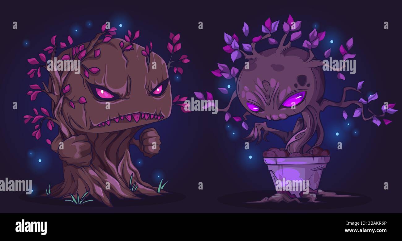 Vegetation in mouth Stock Vector Images - Alamy