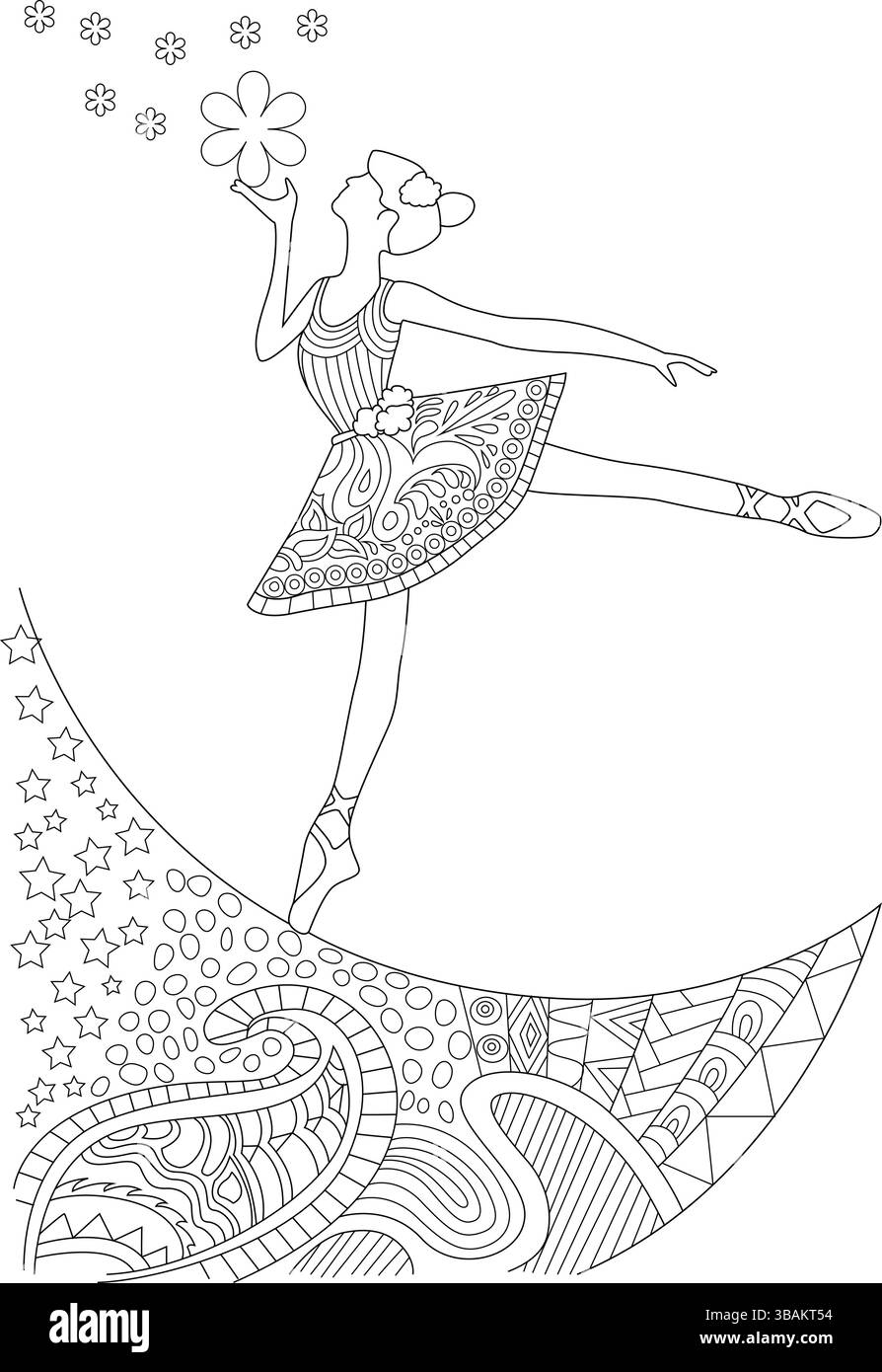 Celestial ballet Stock Vector Images - Alamy