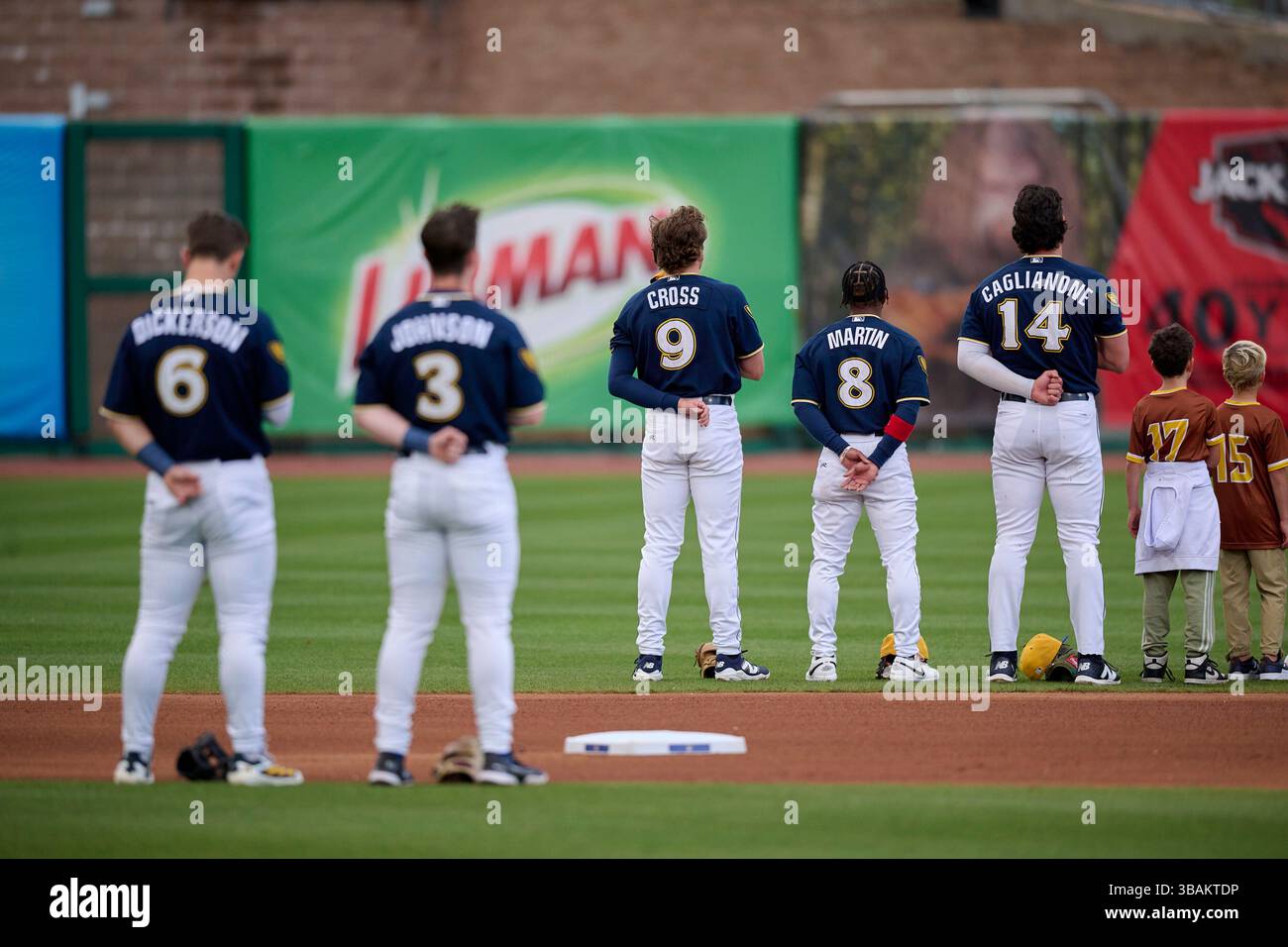 Northwest Arkansas Naturals outfielders Jac Caglianone (14), Rudy ...