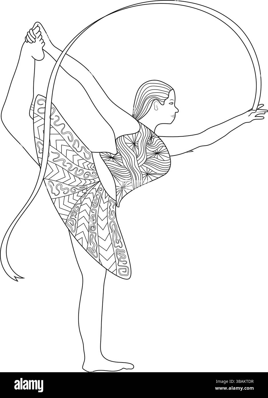 Art leotard Cut Out Stock Images & Pictures - Alamy