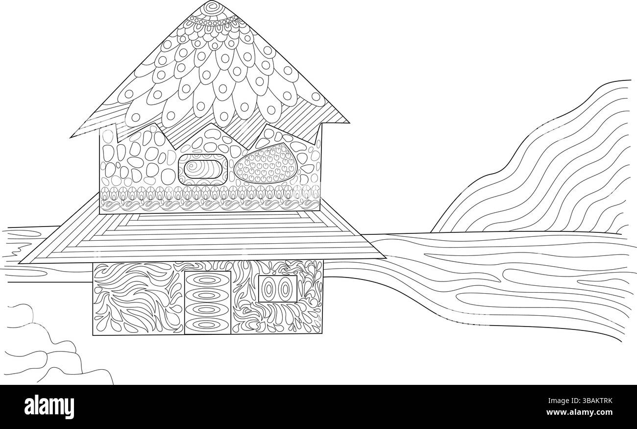 Stilt house Cut Out Stock Images & Pictures - Alamy