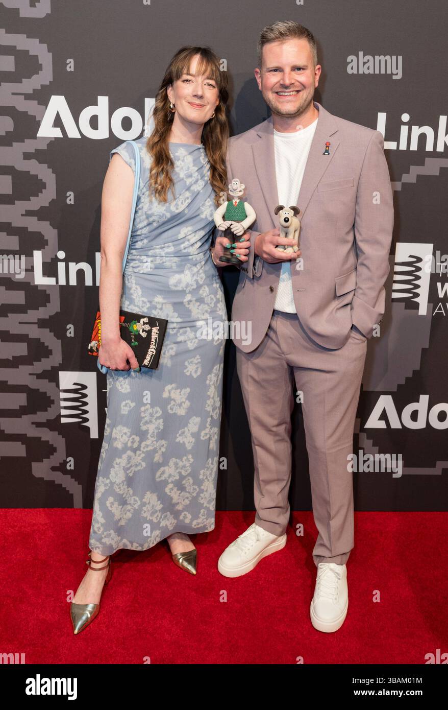 New York, NY, May 12, 2025: Elizabeth Quigley and Josh Marston attend ...