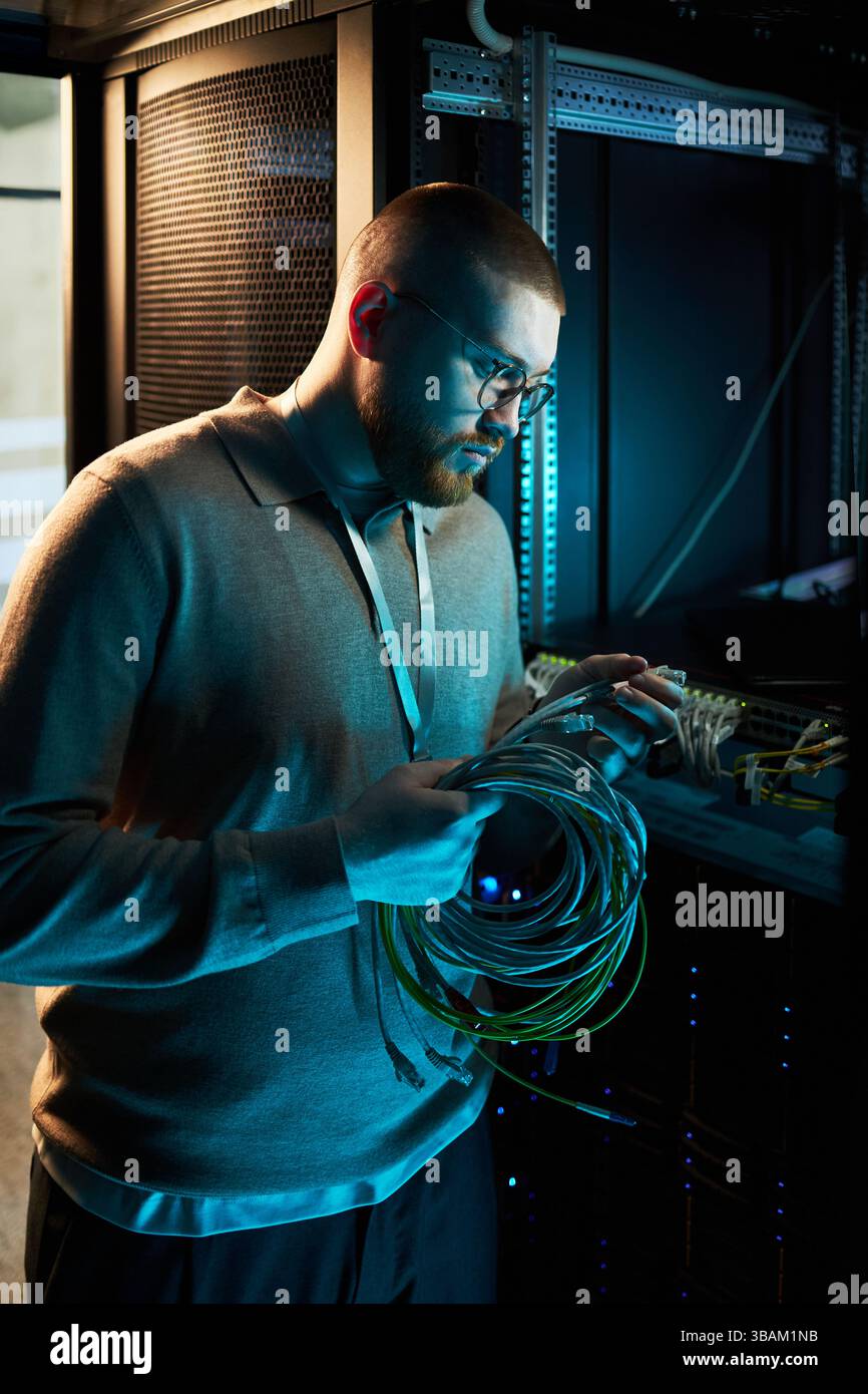 Managing infrastructure in data hi-res stock photography and images - Alamy