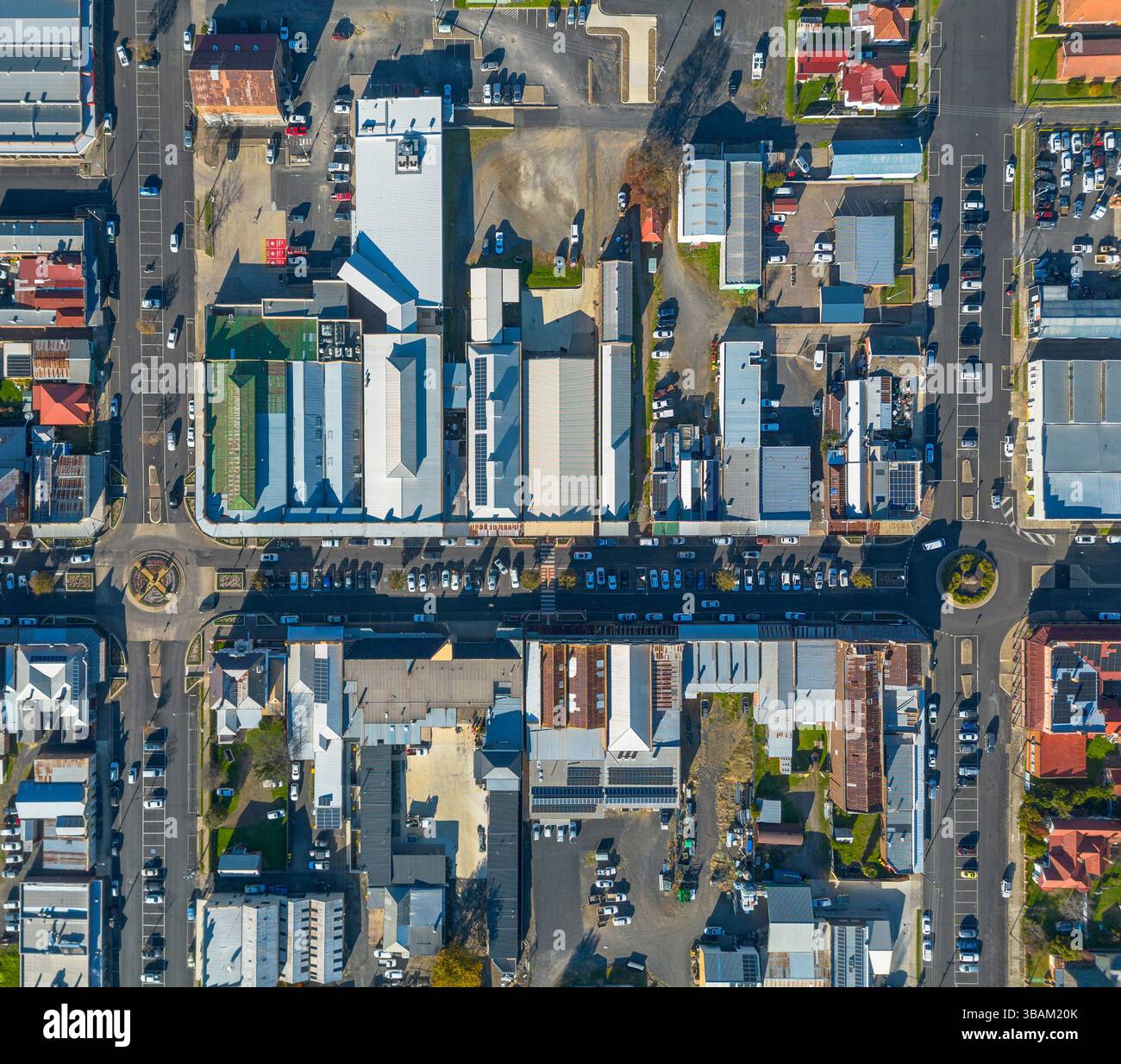 Aerial view of Glen Innes, New South Wales, Australia Stock Photo - Alamy