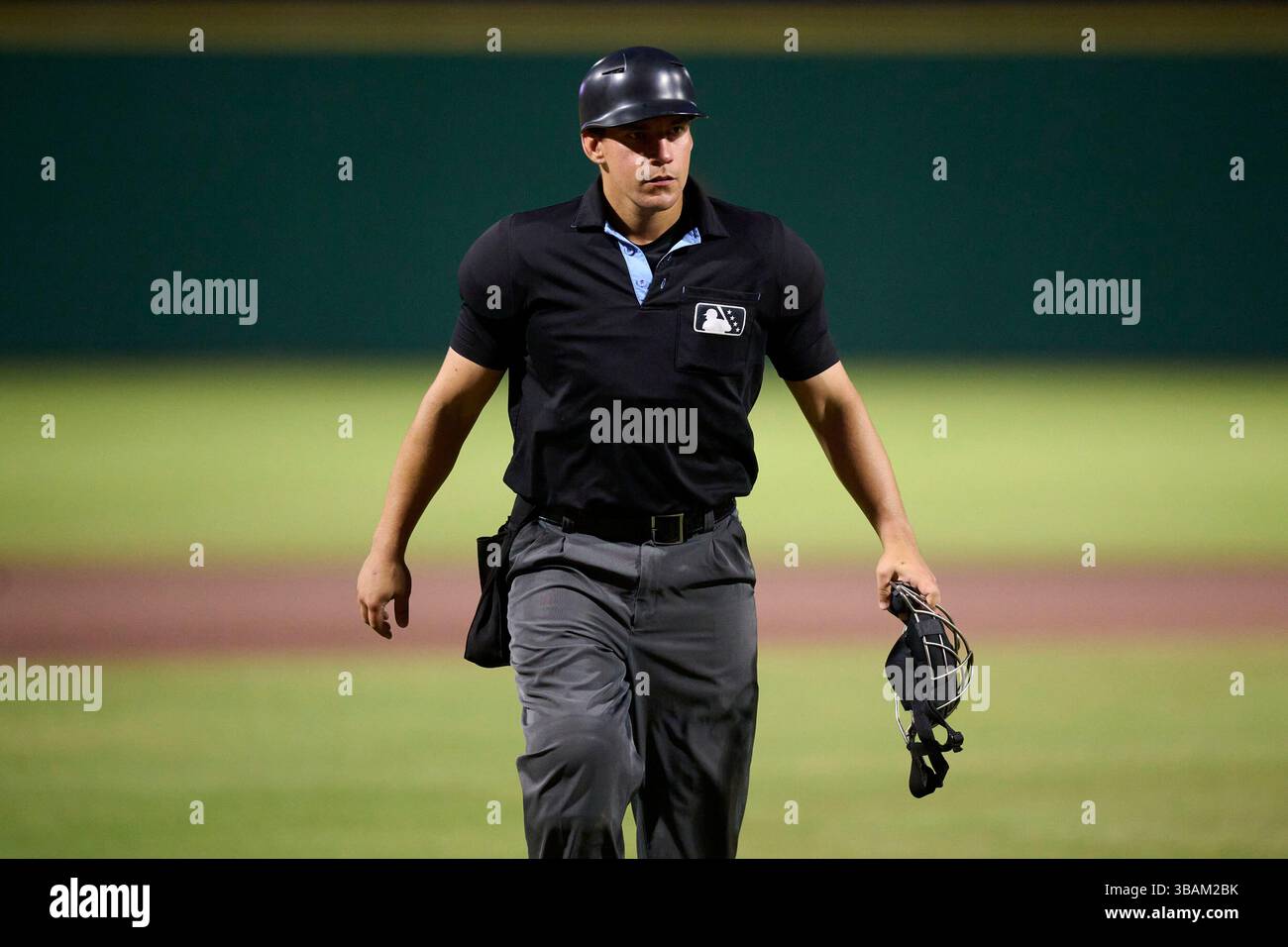 Umpire Mickey Smith during an MiLB Texas League baseball game between ...