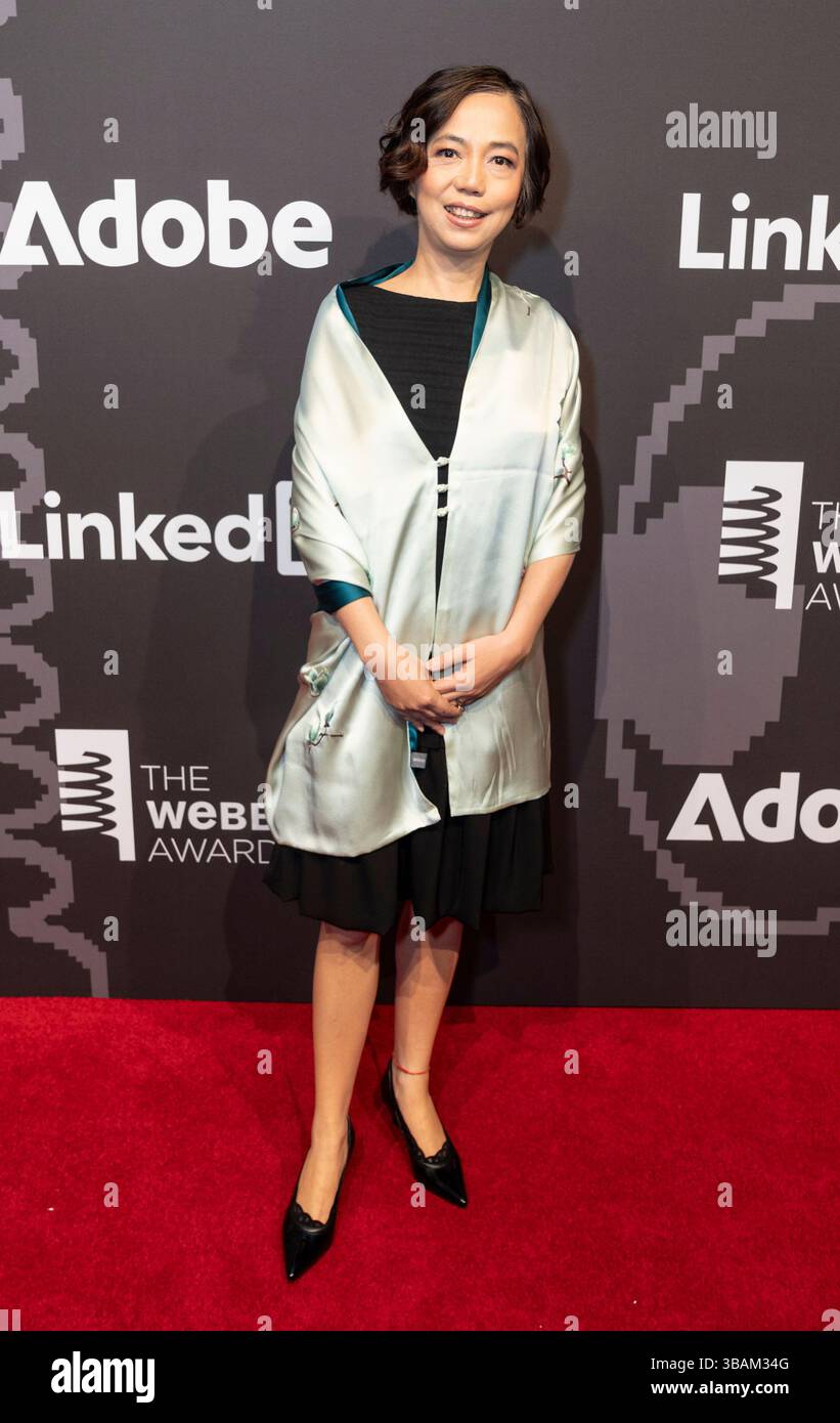New York, NY, May 12, 2025: Dr. Fei Fei Li attends 29th annual WEBBY ...