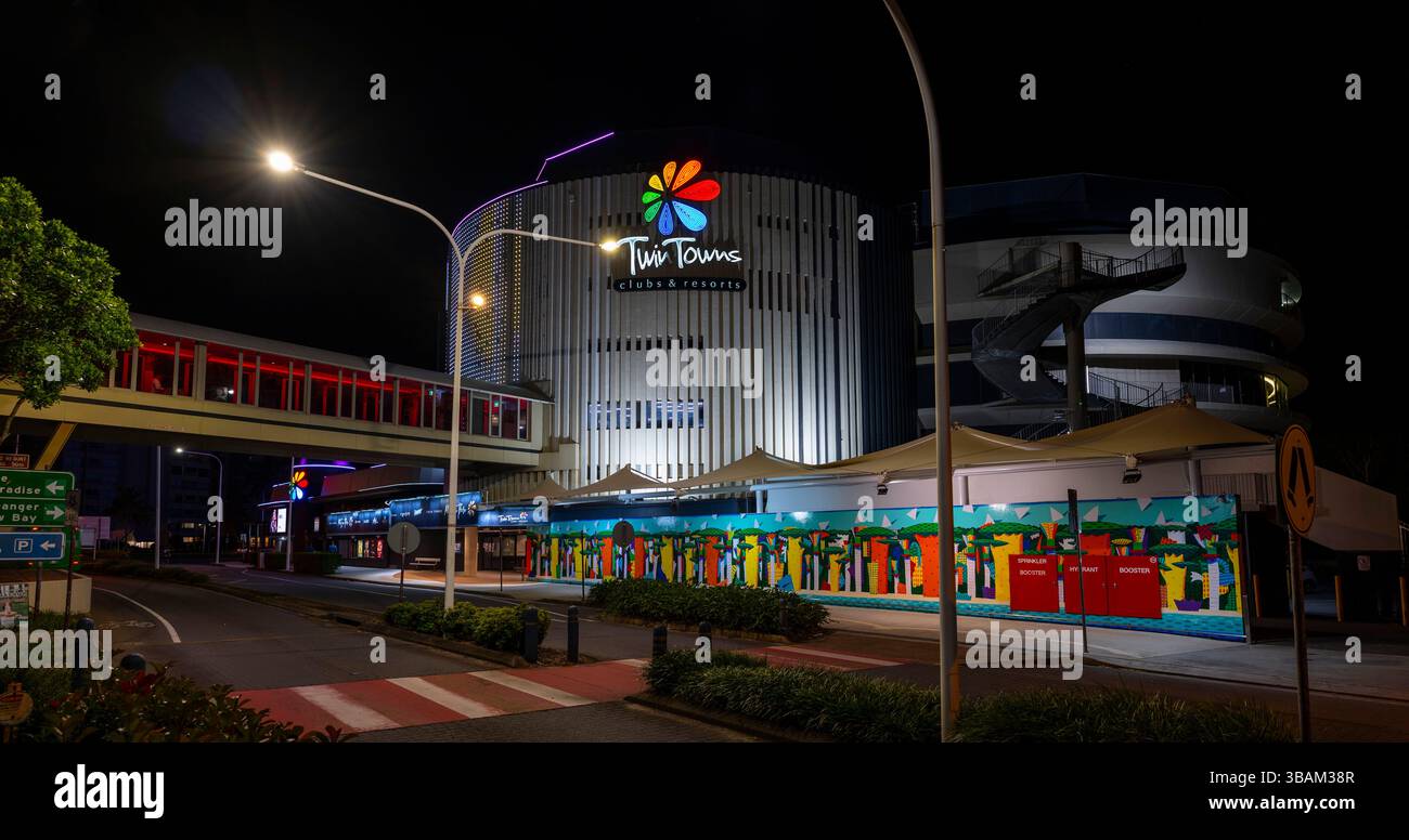 Twin Towns hotel, motel, resort and entertainment centre on the NSW/QLD ...