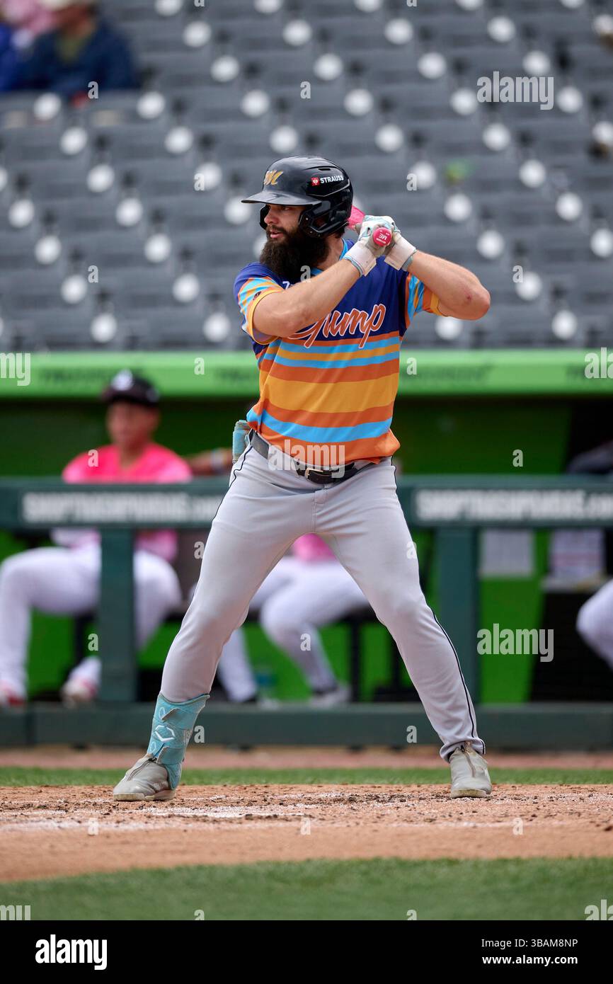 Montgomery Biscuits Matthew Etzel (34) bats during an MiLB Southern ...