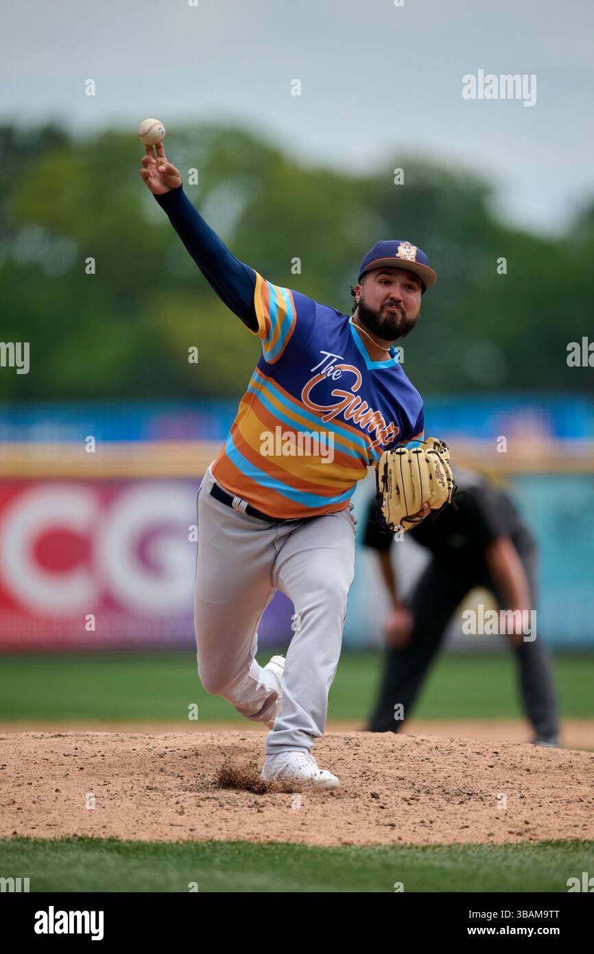 Montgomery Biscuits pitcher Roel Garcia III (29) during an MiLB ...