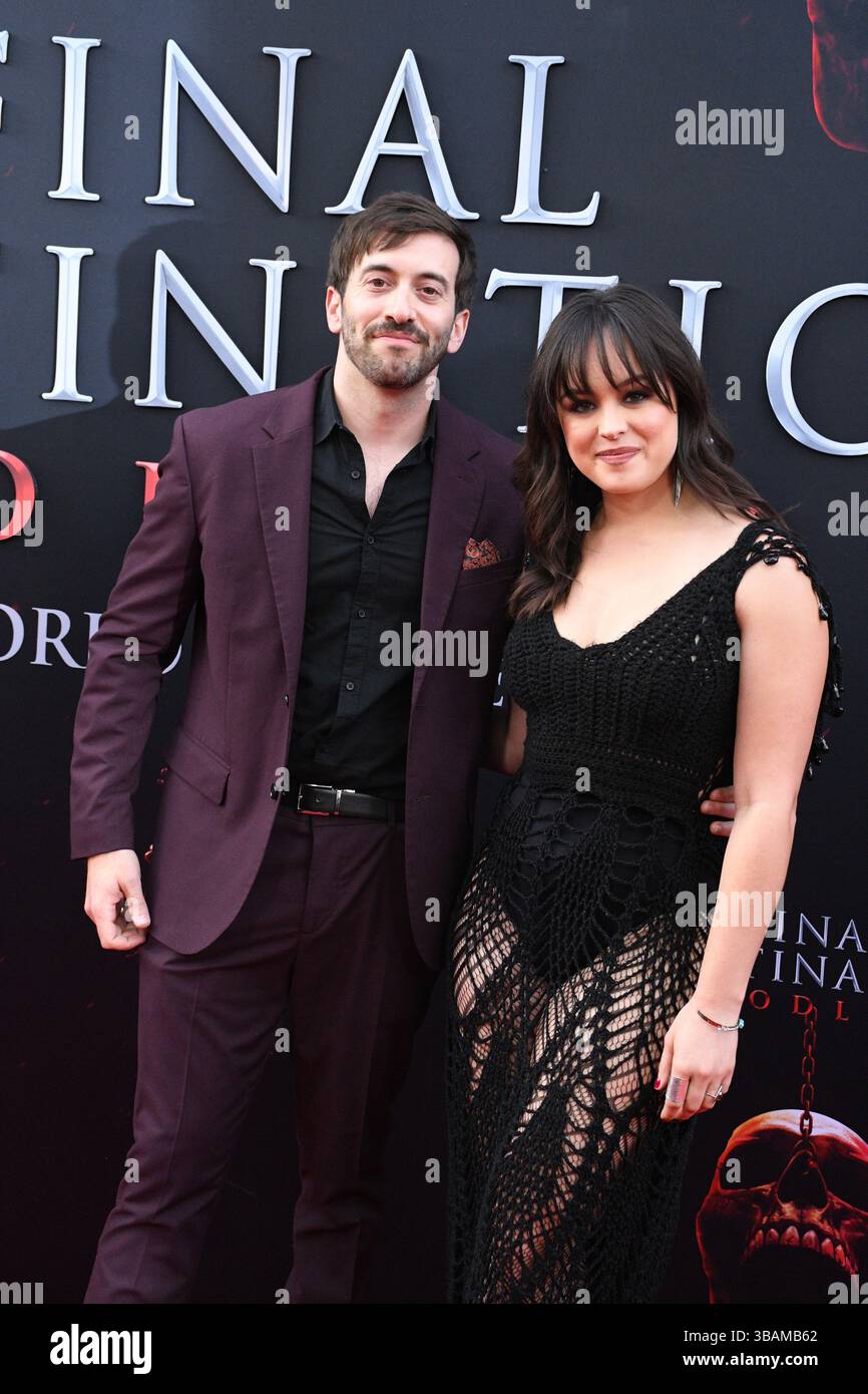 Los Angeles, California, USA 12th May 2025 Actor Greg Furman and Actress Hayley Orrantia attend ...