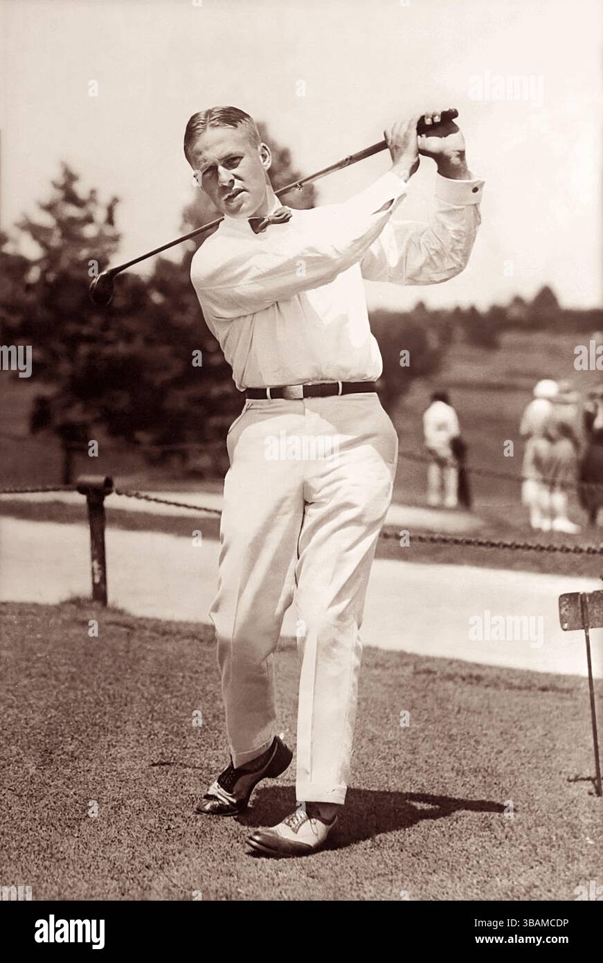 U.S. amateur golfer Bobby Jones, founder of Augusta National Golf Club ...