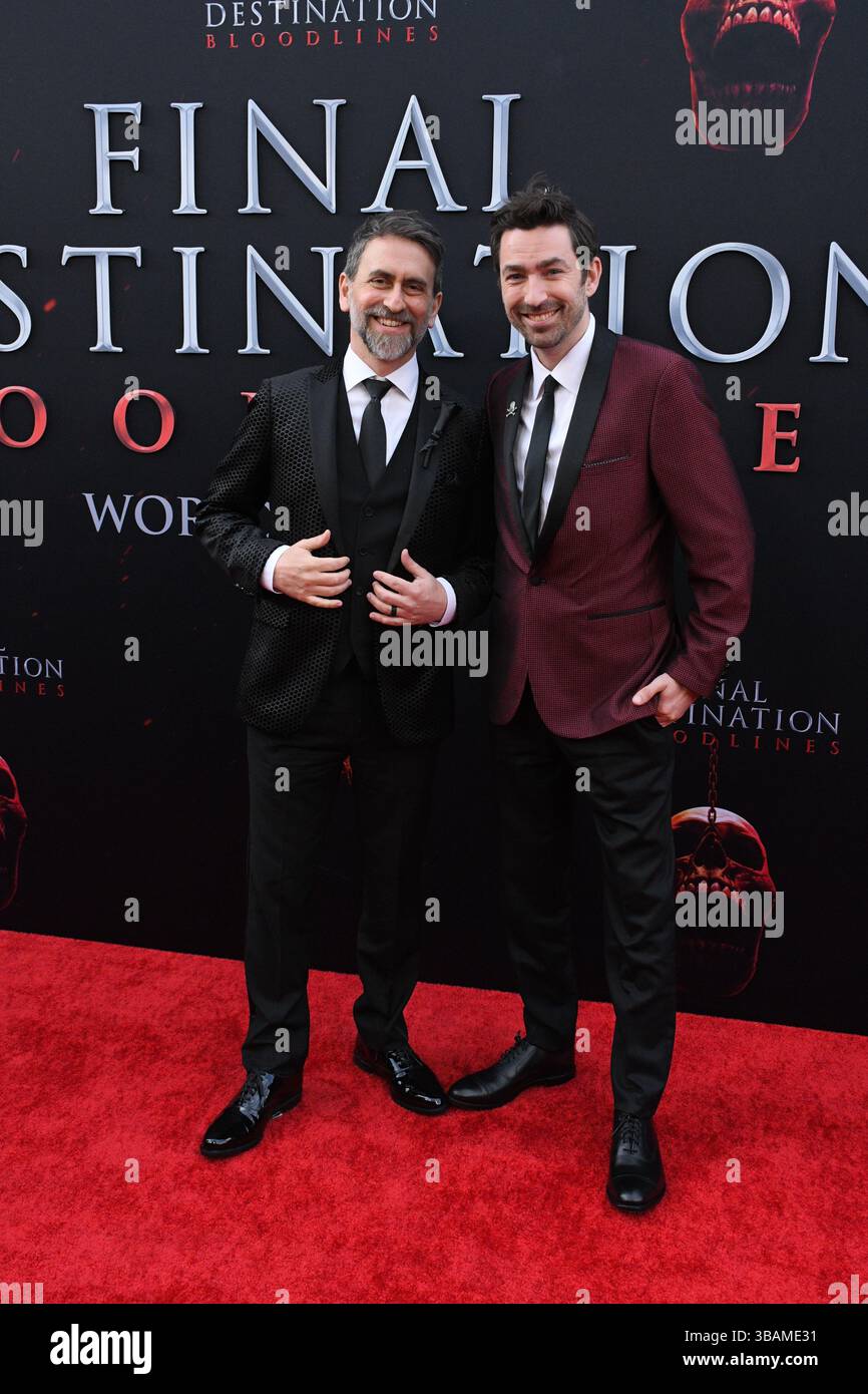 Los Angeles, California, USA 12th May 2025 (L-R) Directors Adam B ...