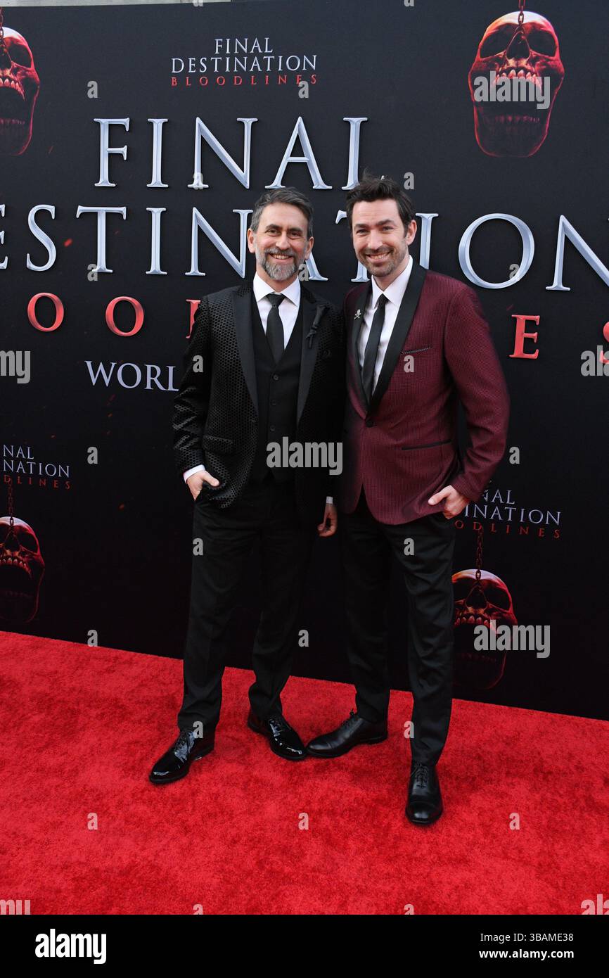 Los Angeles, California, USA 12th May 2025 (L-R) Directors Adam B ...