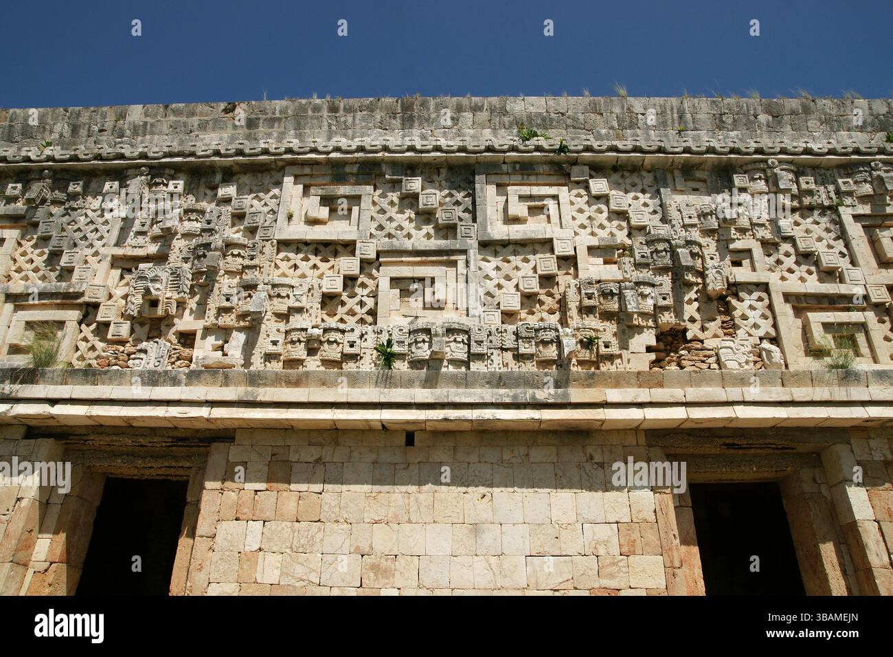 Uxmal governors palace long hi-res stock photography and images - Alamy