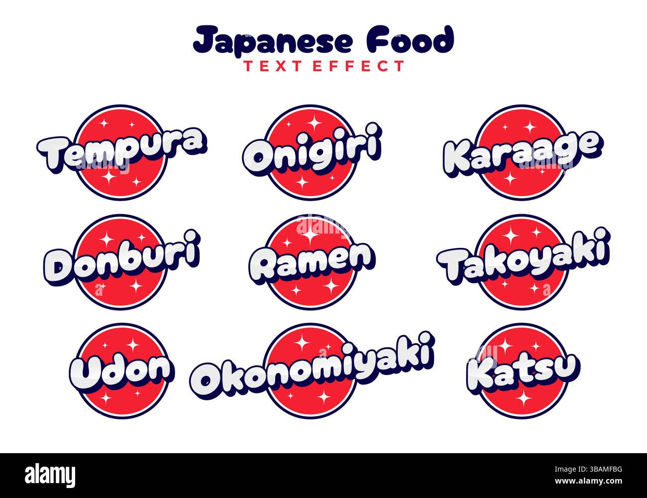 food typography design inspired by Japanese culture, perfect for ...