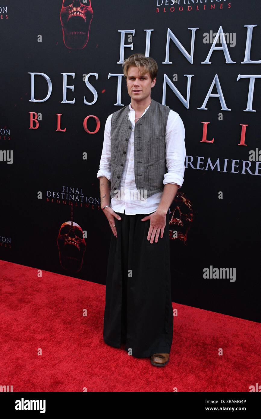 Los Angeles, California, USA 12th May 2025 Actor Owen Patrick Joyner ...