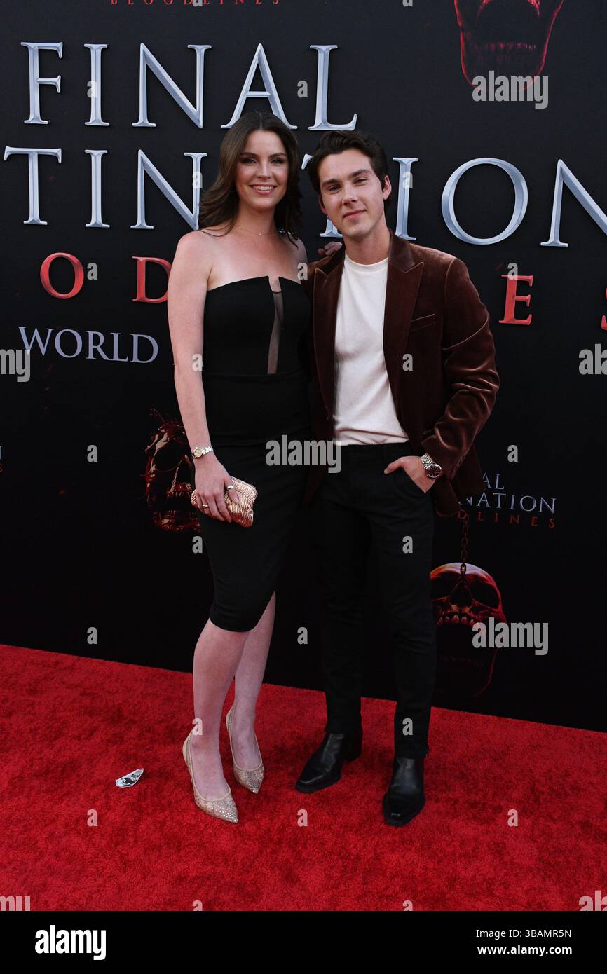 Los Angeles, California, USA 12th May 2025 Carolynn Rowland and Actor ...