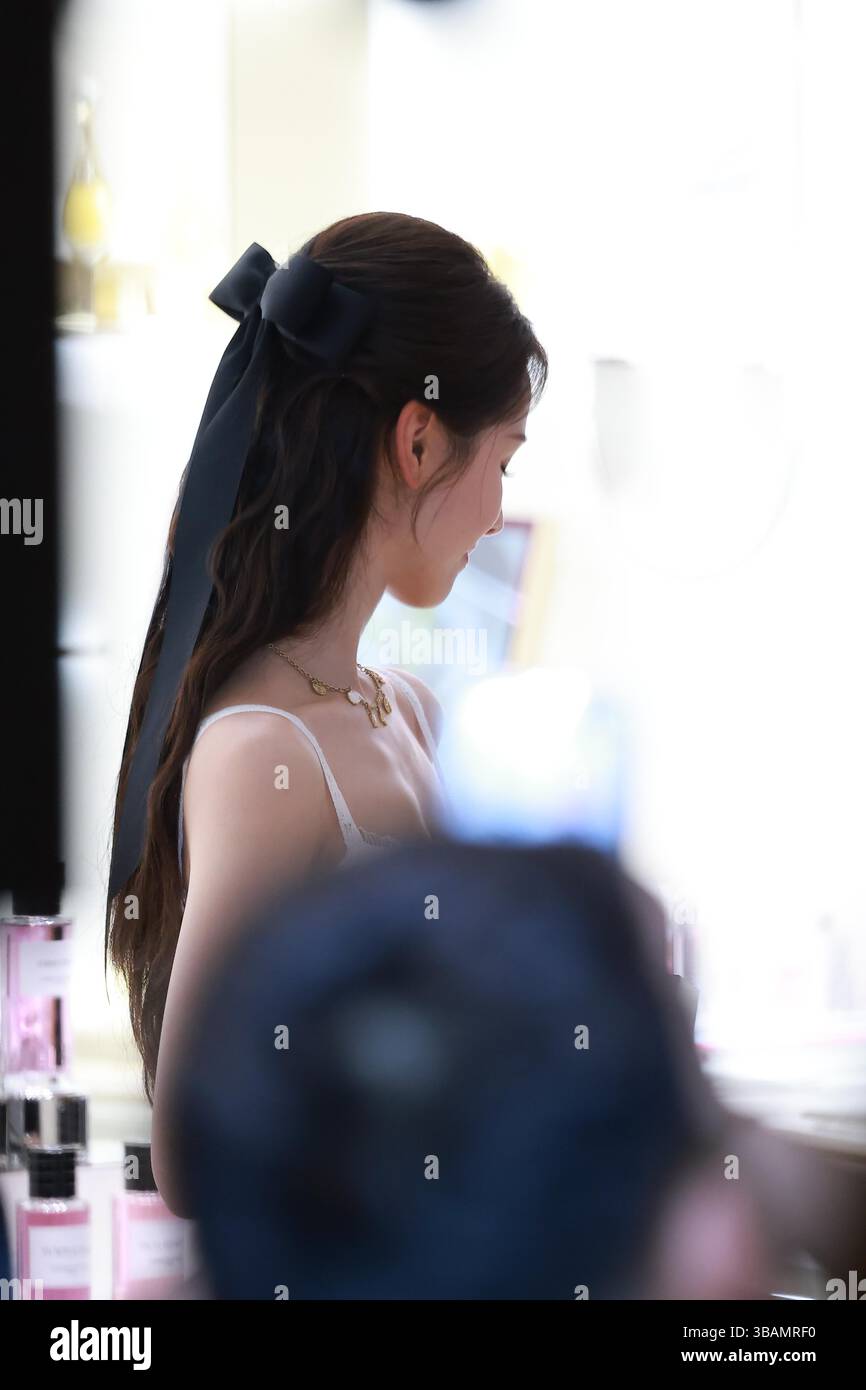 Chinese actress Chen Duling attends an activity in Shanghai, China, 8 May, 2025 Stock Photo - Alamy