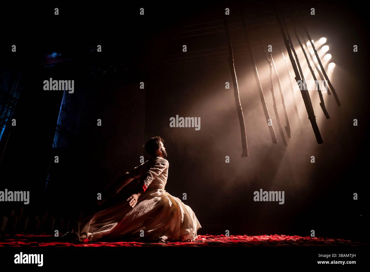 Dancer and choreographer Aakash Odedra performs kathak dance as he ...