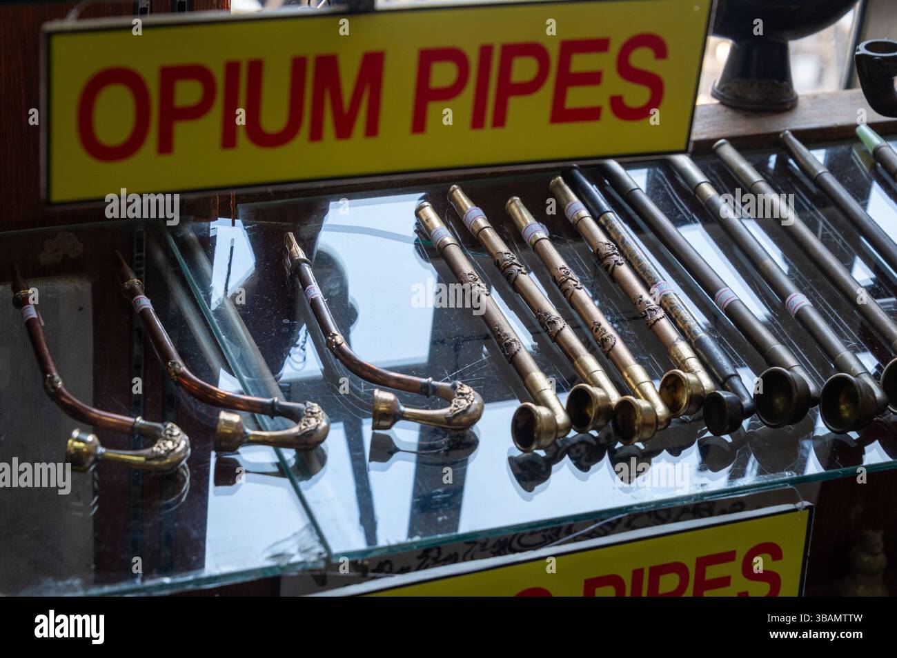 Opium pipes House of Opium museum or The Hall of Opium – a museum is in ...