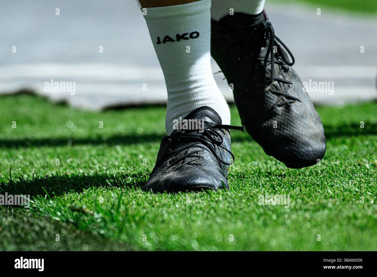 COLOGNE, GERMANY - 20 APRIL, 2025: Nike Air Zoom Mercurial Vapor XVI Academy FG/MG Shadow ...