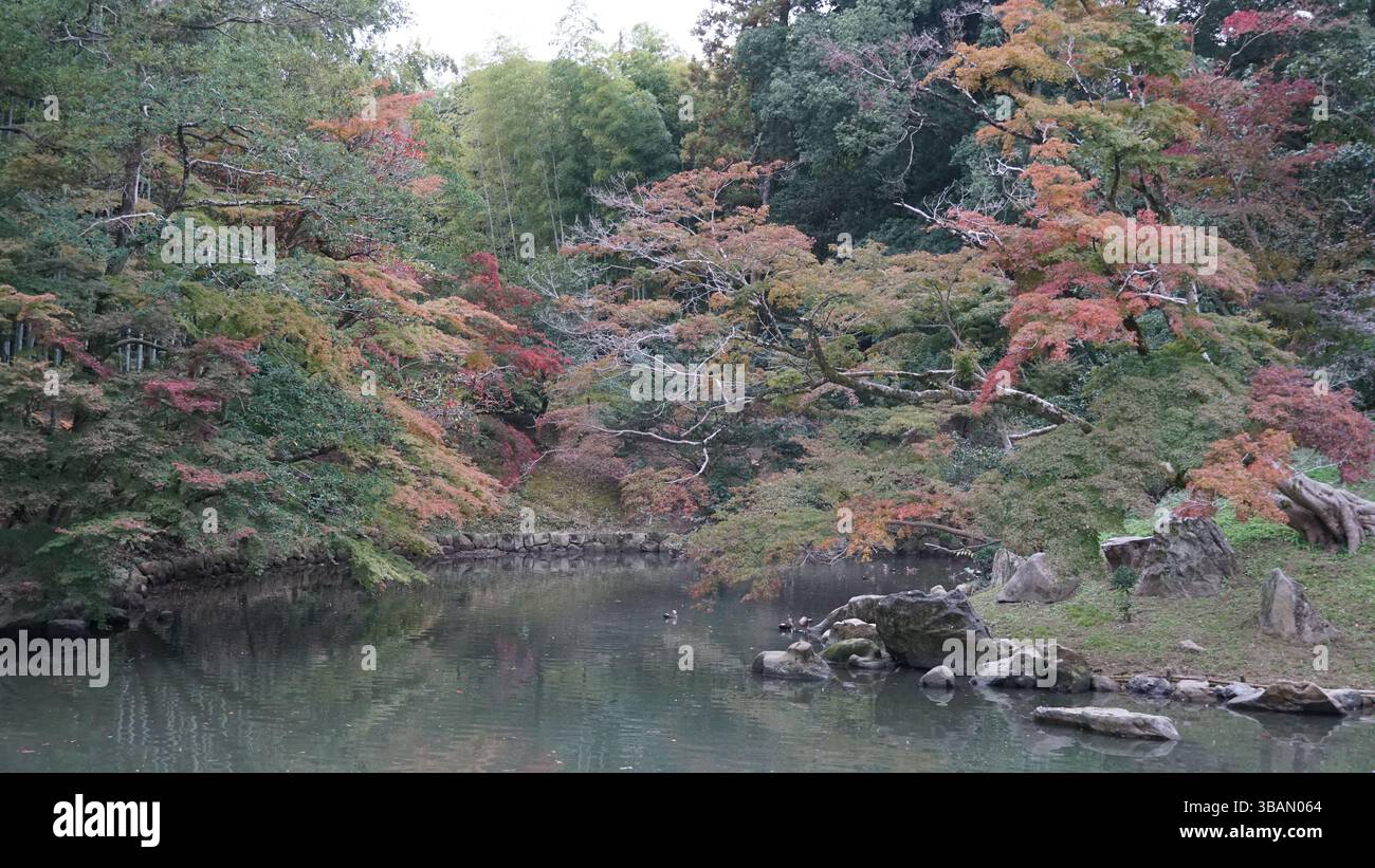 Okayama Castle and Okayama Korakuen, Okayama, Japan Stock Photo - Alamy