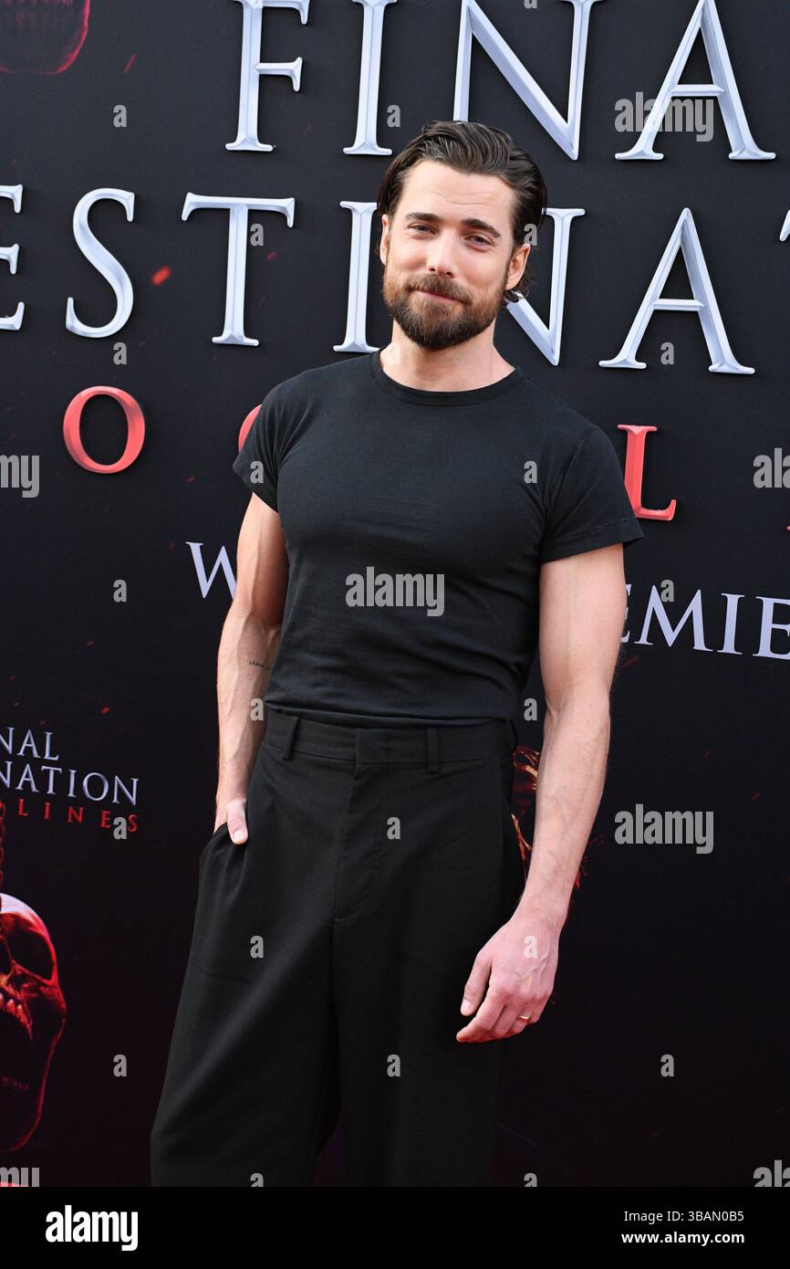 Los Angeles, California, USA 12th May 2025 Actor Dustin Milligan ...