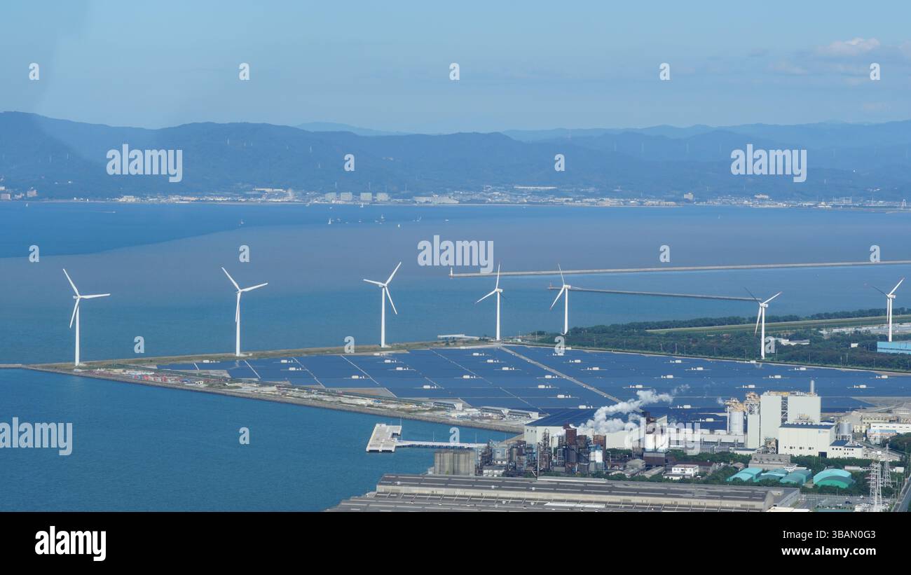 Coastal Landscape in Tahara City, Aichi, Japan Stock Photo - Alamy