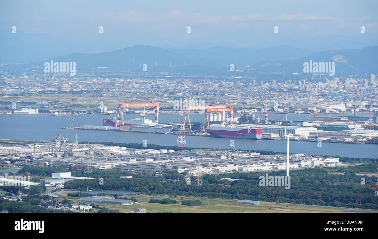 Coastal Landscape in Tahara City, Aichi, Japan Stock Photo - Alamy