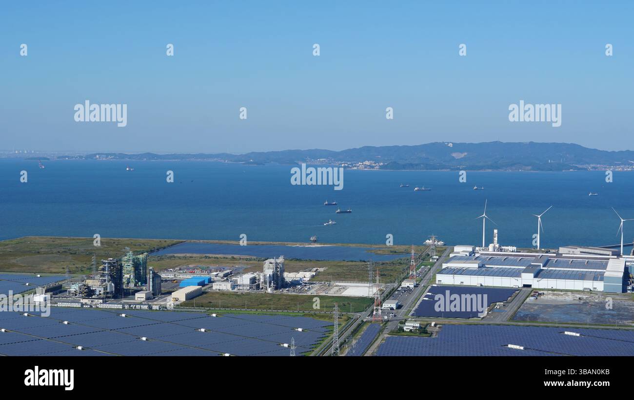 Coastal Landscape in Tahara City, Aichi, Japan Stock Photo - Alamy