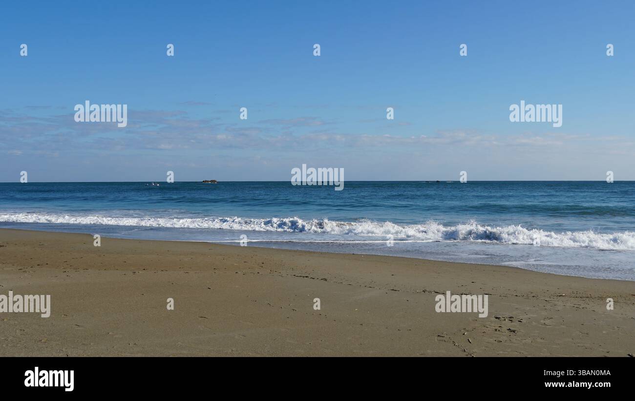 Coastal Landscape in Tahara City, Aichi, Japan Stock Photo - Alamy