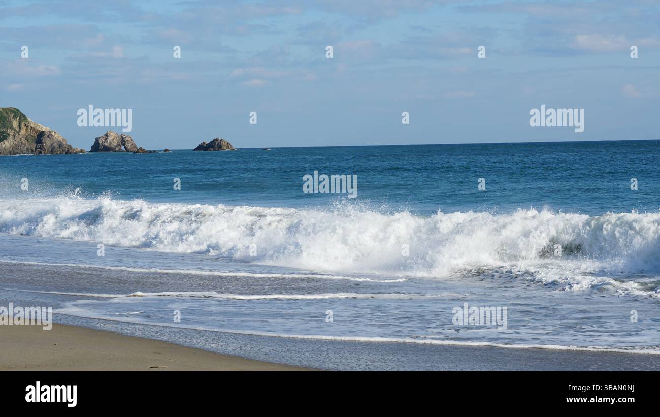 Coastal Landscape in Tahara City, Aichi, Japan Stock Photo - Alamy
