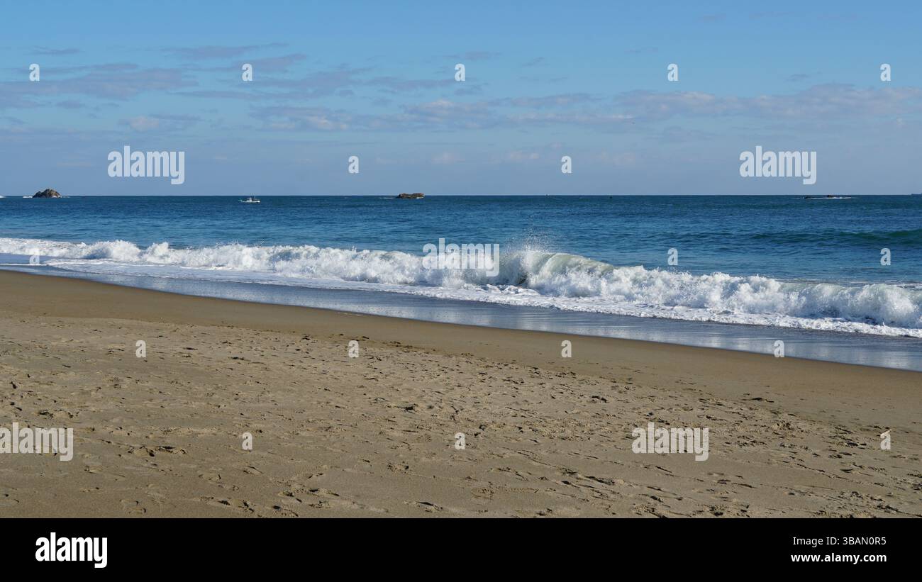 Coastal Landscape in Tahara City, Aichi, Japan Stock Photo - Alamy