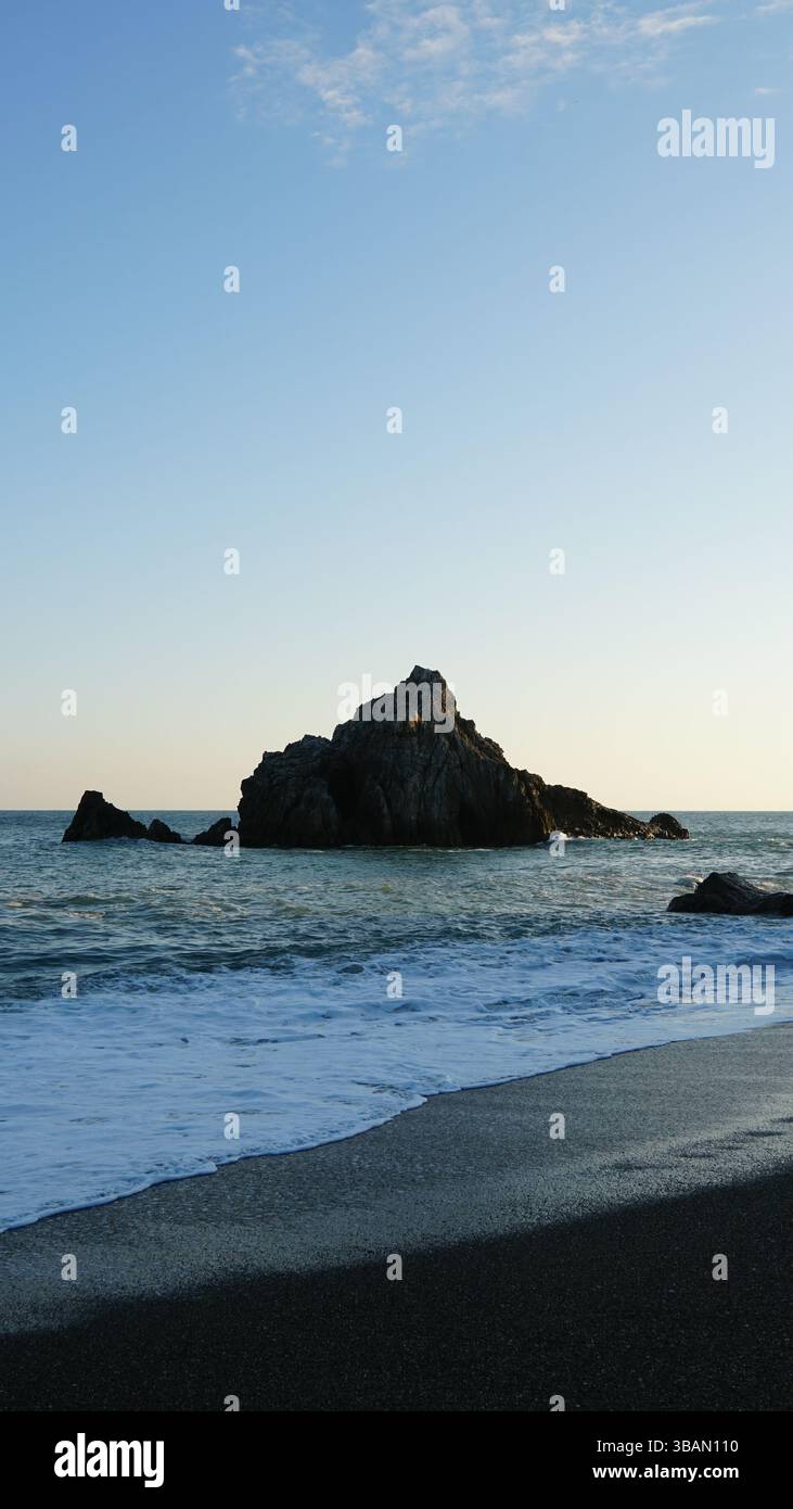 Coastal Landscape in Tahara City, Aichi, Japan Stock Photo - Alamy