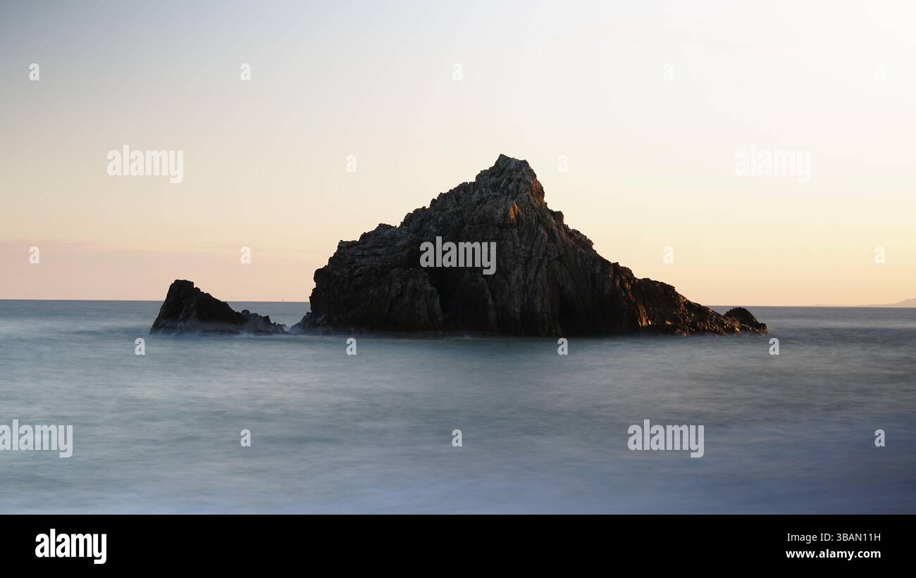 Coastal Landscape in Tahara City, Aichi, Japan Stock Photo - Alamy