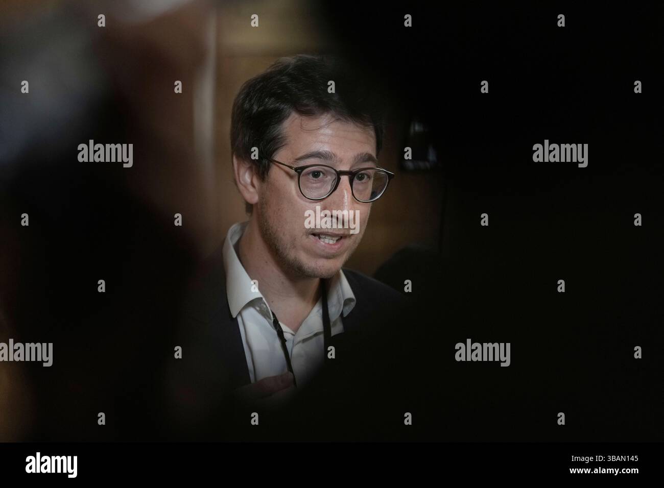 Gabriel Dumenil, lawyer for one of the men accused in the 2016 armed ...