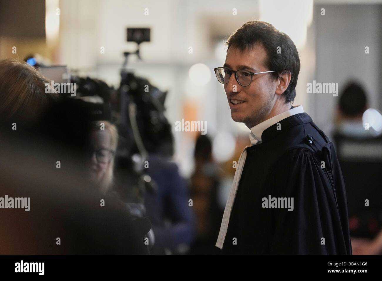 Gabriel Dumenil, lawyer for one of the men accused in the 2016 armed ...