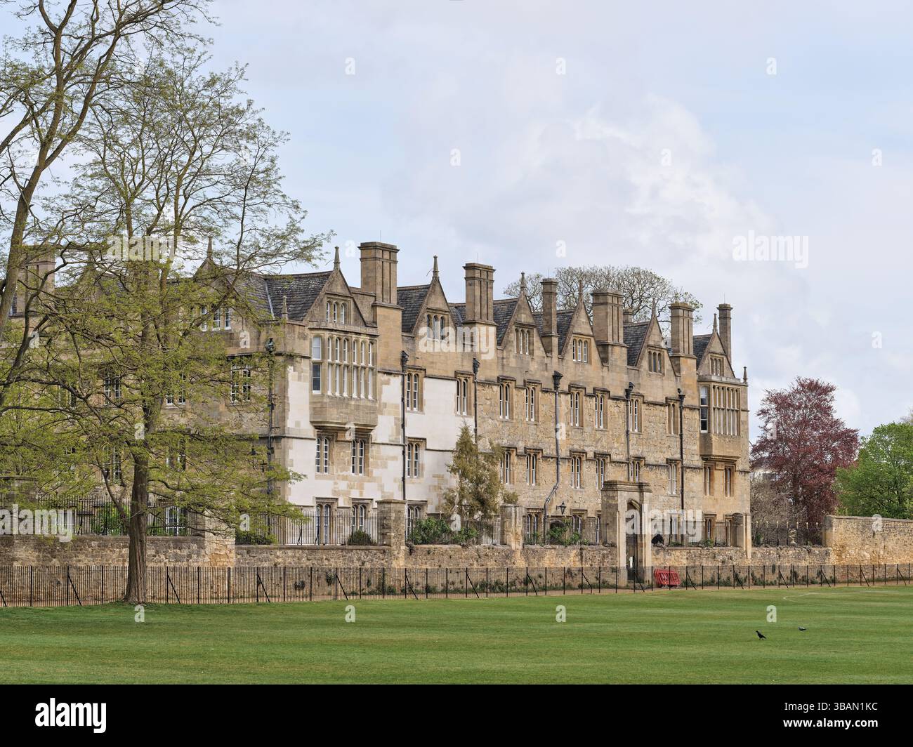 Merton College, University of Oxford, England Stock Photo - Alamy
