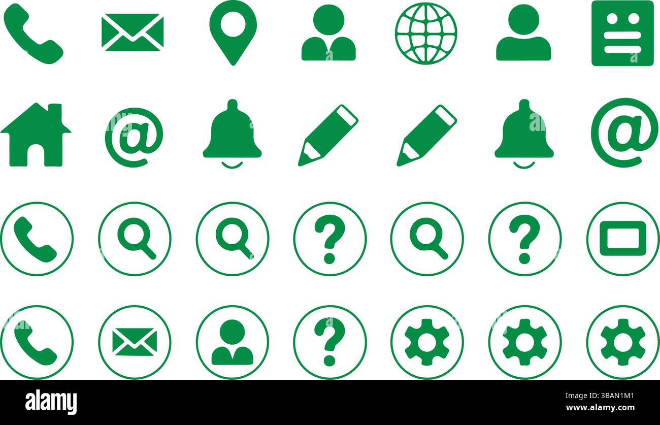 Website settings icon web Stock Vector Images - Alamy