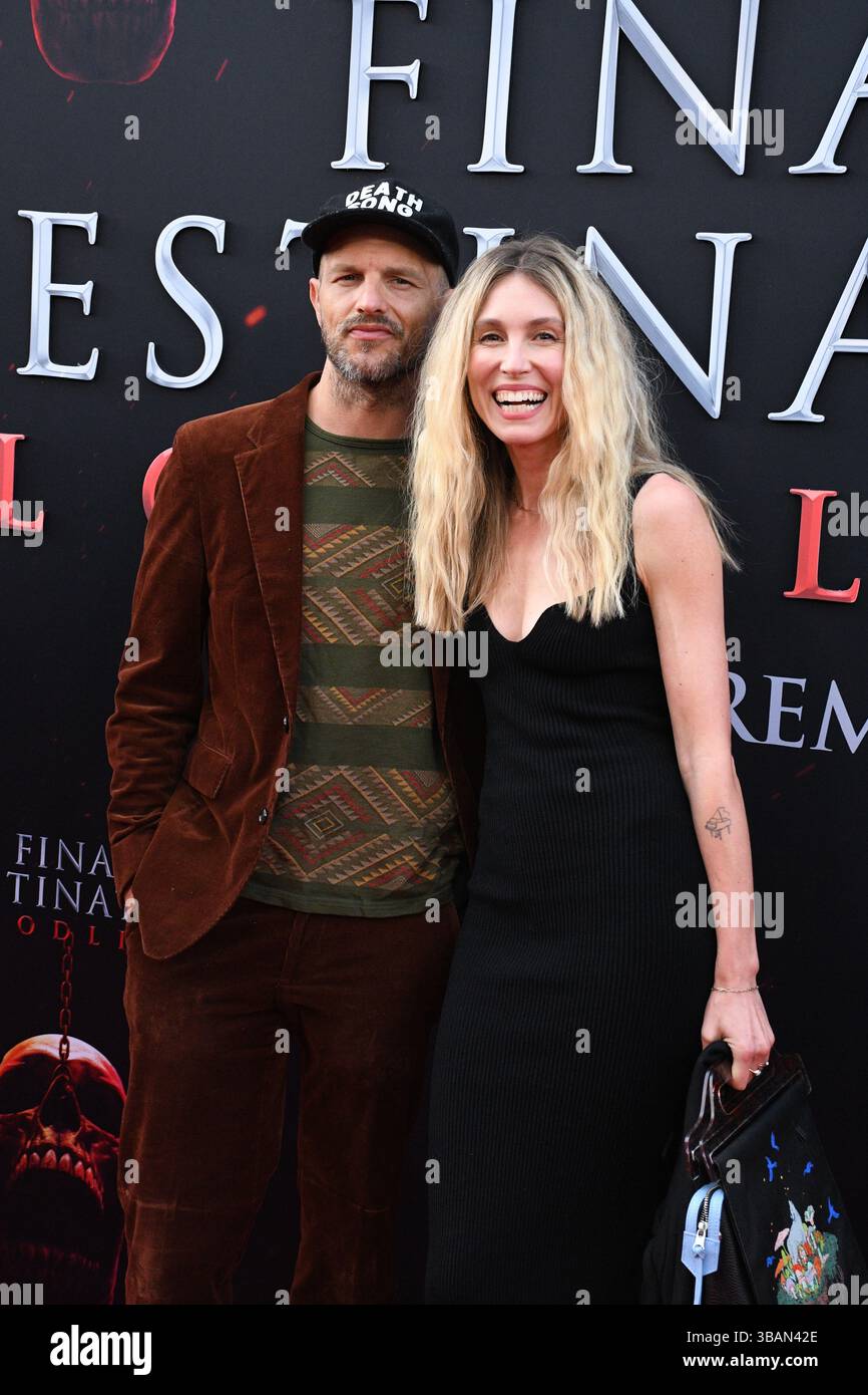 Los Angeles, California, USA 12th May 2025 Editor Kevin Barth and wife ...