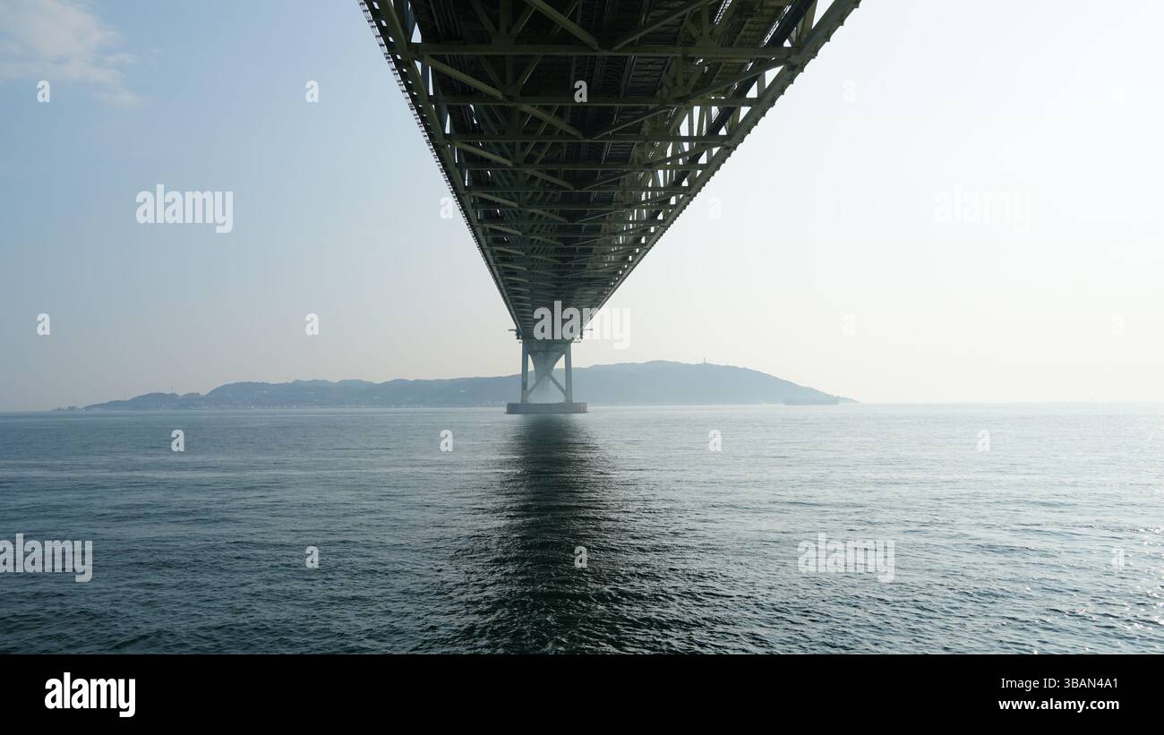 Crossing the Akashi Strait: Akashi Kaikyo Bridge, Japan Stock Photo - Alamy