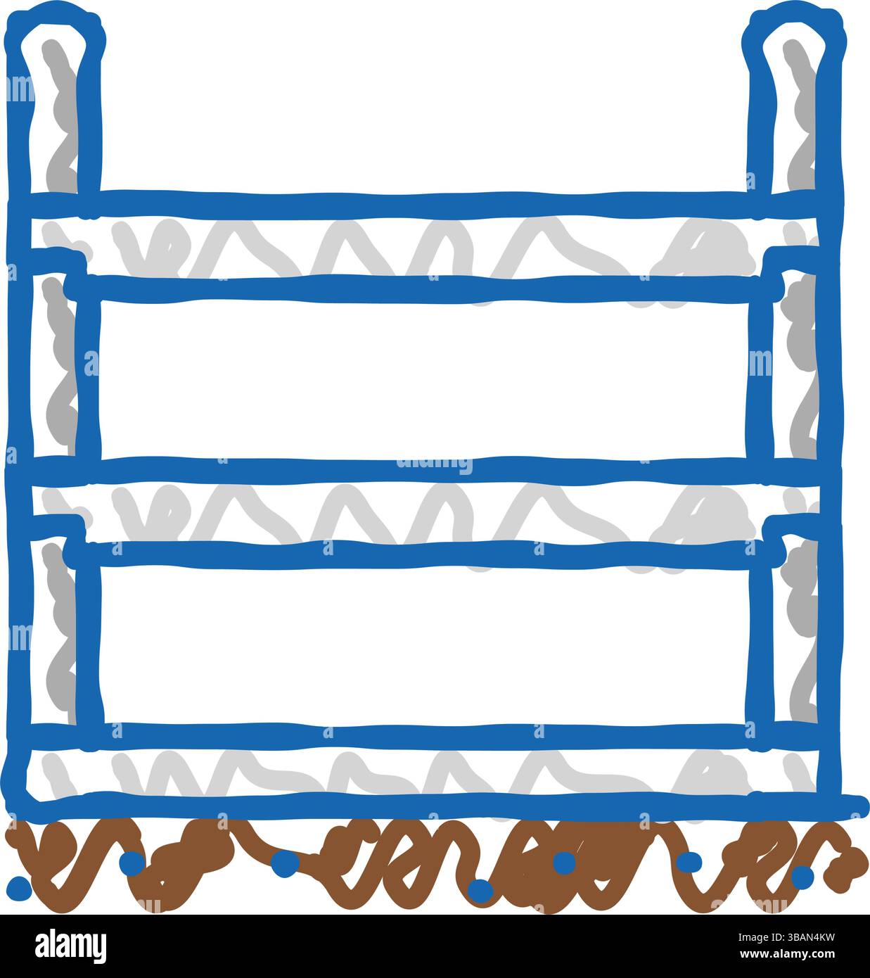 rcc beam building structure icon doodle illustration Stock Vector Image ...