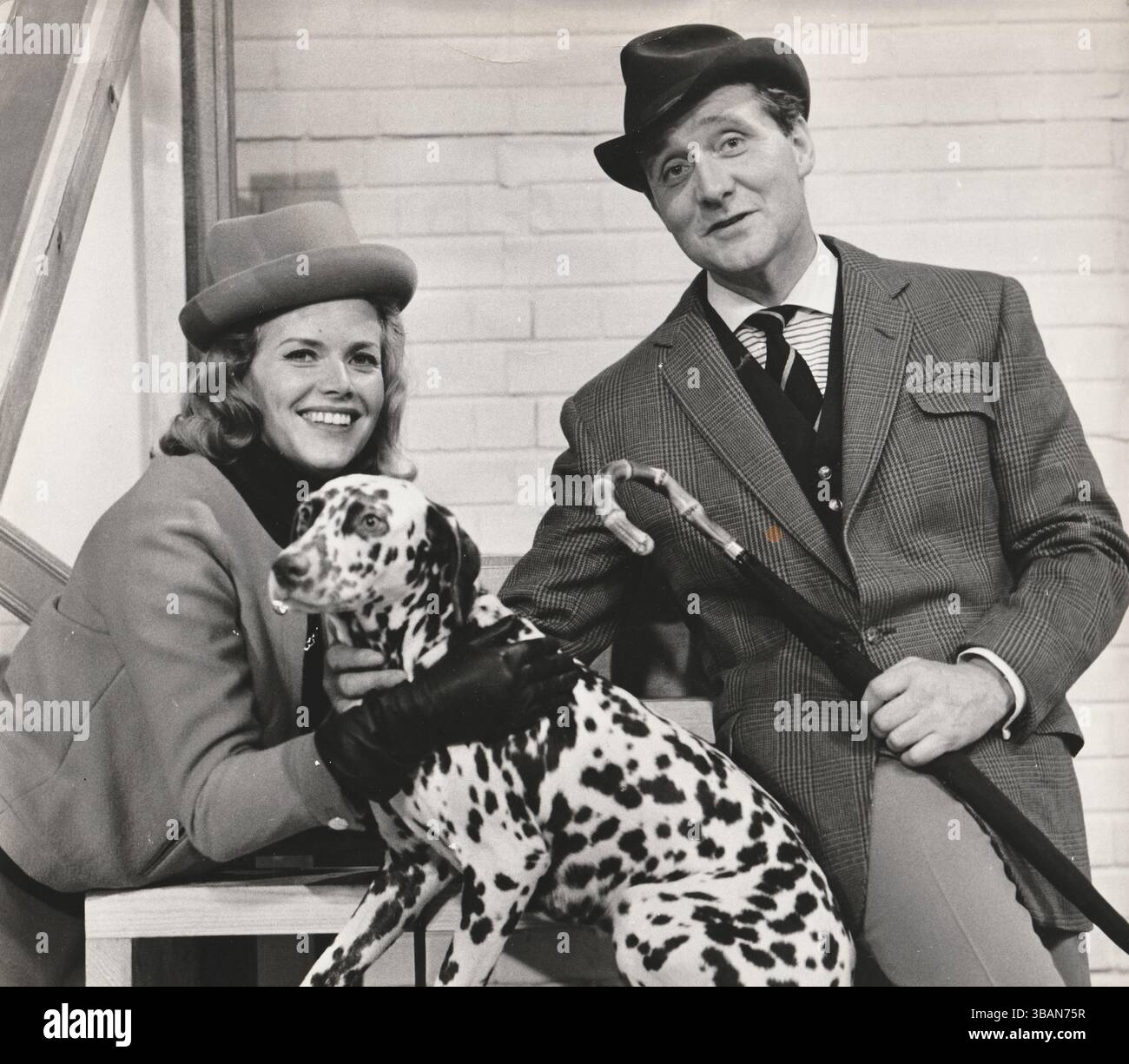 The Avengers Honor Blackman 1960s ABC Television Stock Photo - Alamy