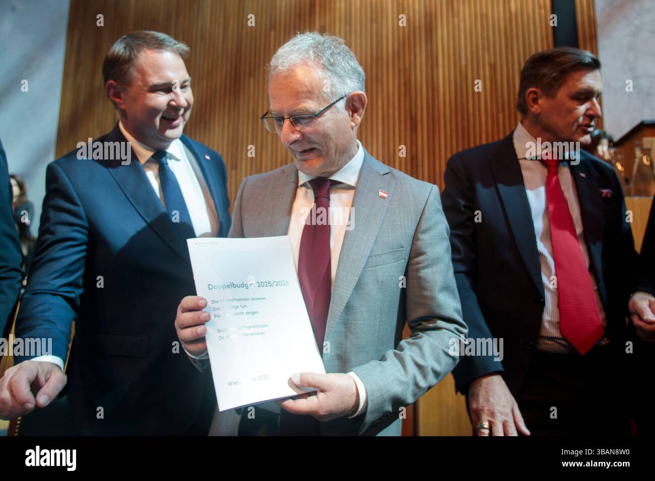 AUSTRIA; VIENNA; 20250513; L.:-R.: Vice chancellor Andreas Babler ...