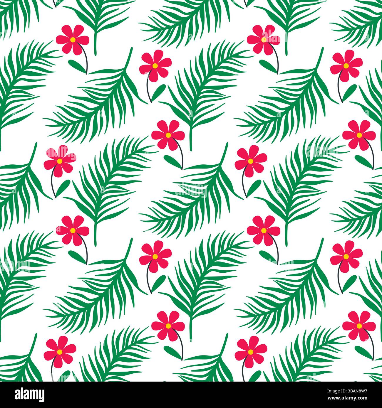 Paradisiacal landscape Stock Vector Images - Alamy